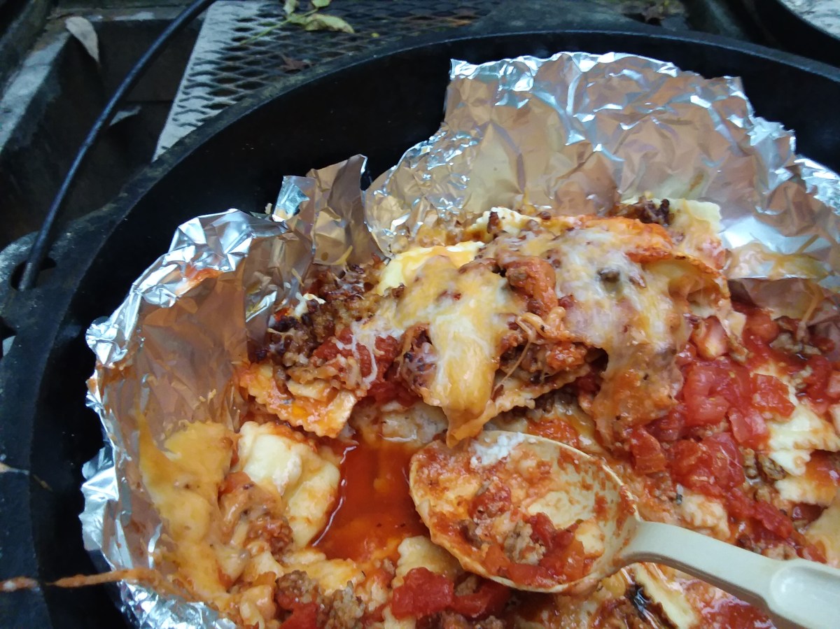 Success! A Dutch Oven Lasagna Shortcut – Flying Squirrel Outdoors